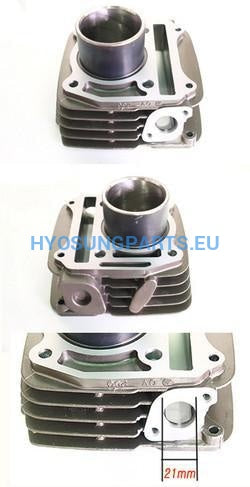 Hyosung Parts EU - Hyosung Genuine Cylinder Front GT250 OLD