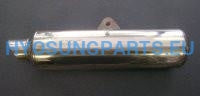 Hyosung Parts EU - Hyosung Muffler EFI Model GT250 GT250R